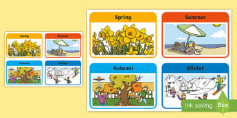 The Seasons - KS1 Primary Teaching Resources - Twinkl