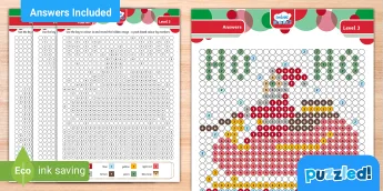 Christmas Pixel Arts | twinkl.com.au