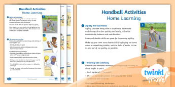 Handball Lessons - Year 5 Indoor Primary Resources - Twinkl