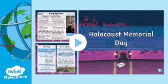 Holocaust Memorial Day - Twinkl NewsRoom - Twinkl
