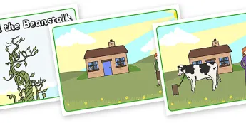 Jack and the Beanstalk Cards | twinkl.ca
