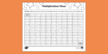 Multiplication Worksheets 3rd Grade | twinkl.com