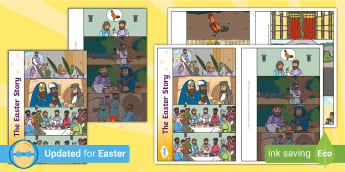 The Easter Story: A Children's Story for Easter - Twinkl