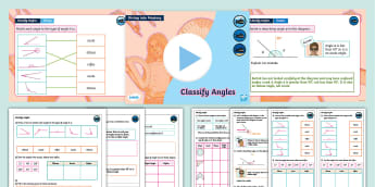 KS2 Primary Resources on Angles - Angles Games - KS2
