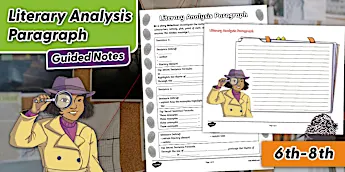 Literary Analysis Worksheets | twinkl.com