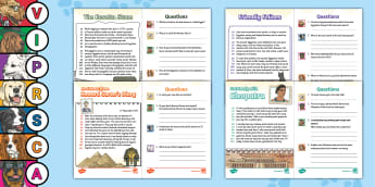 Ancient Civilisations - History Reading Comprehensions