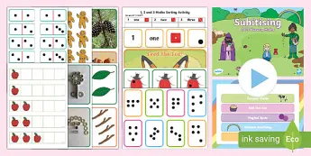 Subitising Mathematics • Twinkl.ca