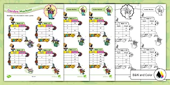 Garden Worksheets | twinkl.com