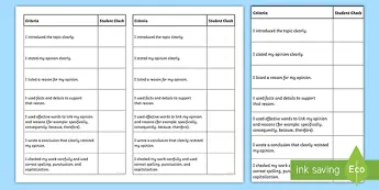 Fourth Grade Checklists | twinkl.com
