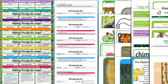 Walking Through the Jungle - Storybook, resources, Jungle,Forest