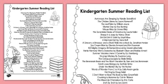 Summer Reading Worksheets For Kindergarten | Printables