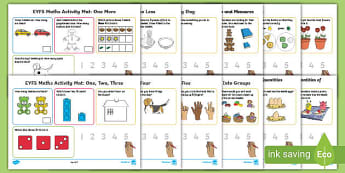 EYFS Number Activities - Early Years Maths Resources