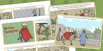 The Good Samaritan Bible Story for Kids - Primary Resources
