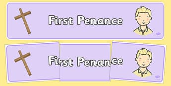 Sacraments First Penance Primary Resources - Religious Education