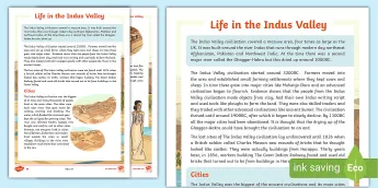 Indus Valley Civilizations | twinkl.com.au