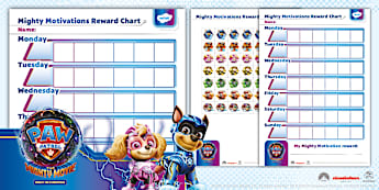 PAW Patrol Mighty Movie Activities | Paramount | Twinkl