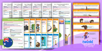 Year 2, Move Australia, Physical Education, PE, planning, unit