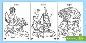 Colouring Pages for KS1 - Pictures for Children to Colour