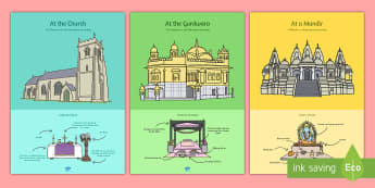 Places of Worship - KS2 | RE Resources - Twinkl