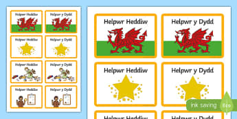 Helpwr Heddiw Welsh Learners - Twinkl