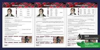 Robert Burns Activities | twinkl.com.au