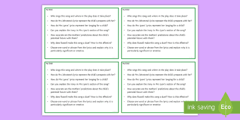 Revision Question Cards | twinkl.com.au