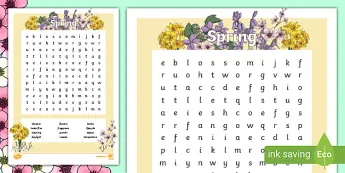 Spring Vocabulary Activities | twinkl.co.uk