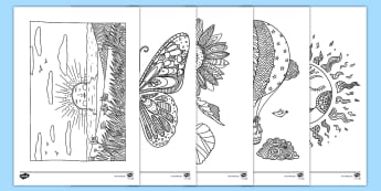 Mindfulness Worksheets - Colouring | KS2 Resources - Twinkl