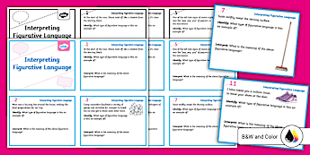 Figurative Language Activities | twinkl.com
