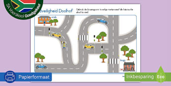 Padveiligheid | Temas | Voorskool | Suid-Afrika | Twinkl