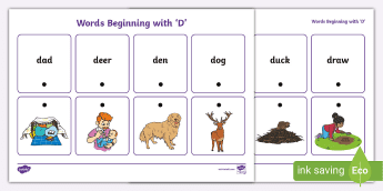 Phonics 'd' Sounds | twinkl.co.uk