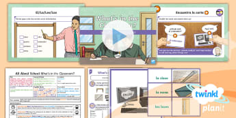 All About School Year 3 Primary Resources - Spanish Primary Resources