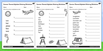 Worksheets for Summer | Summer Primary Resources - Twinkl