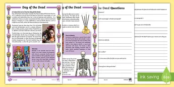 Day of the Dead Readings | twinkl.com.au