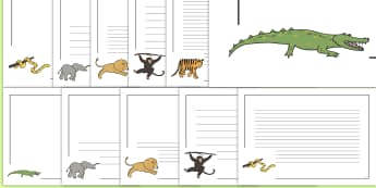 A Walk Through the Jungle - Story Book KS1 - Twinkl