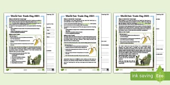 Fair Trade Activity Sheets - KS2 Teaching Resources