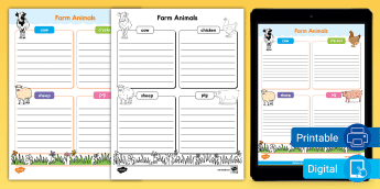 Farm Animals Activities | twinkl.com