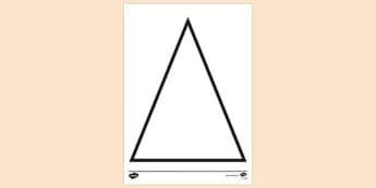 Isosceles Triangle Man Made