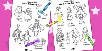 Thumbelina Activities, Worksheets and Games - Twinkl