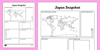 Japan Primary Resources KS1 Geography