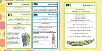 The BFG - Roald Dahl Primary Resources- The BFG Activities