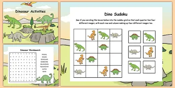 Dinosaur Activity Packs | twinkl.ca