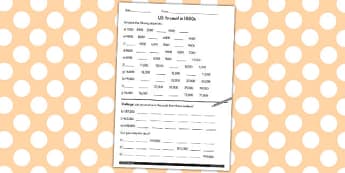 Year 4 Count in Multiples of 6, 7, 9, 25 and 1000 - KS2