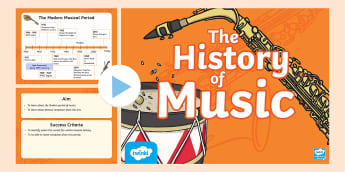 History of Music - Ages 7-11 - Malta - Twinkl