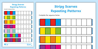 Repeating Patterns - Activities - Patterns - EYFS Resources