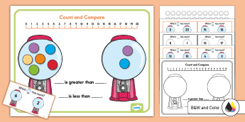 Kindergarten Number Lines | twinkl.com