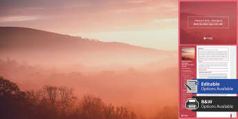 Mild the Mist Upon the Hill Edexcel Belonging - GCSE Poetry - | GCSE Poems