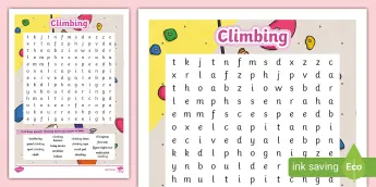 Physical Education Word Search • Twinkl.com.au