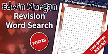 Edwin Morgan Scottish Set Texts - National 5 - Senior Phase - Conduit