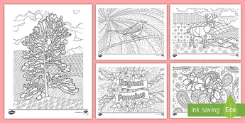 Coloring Sheets Mindfulness • Twinkl.com